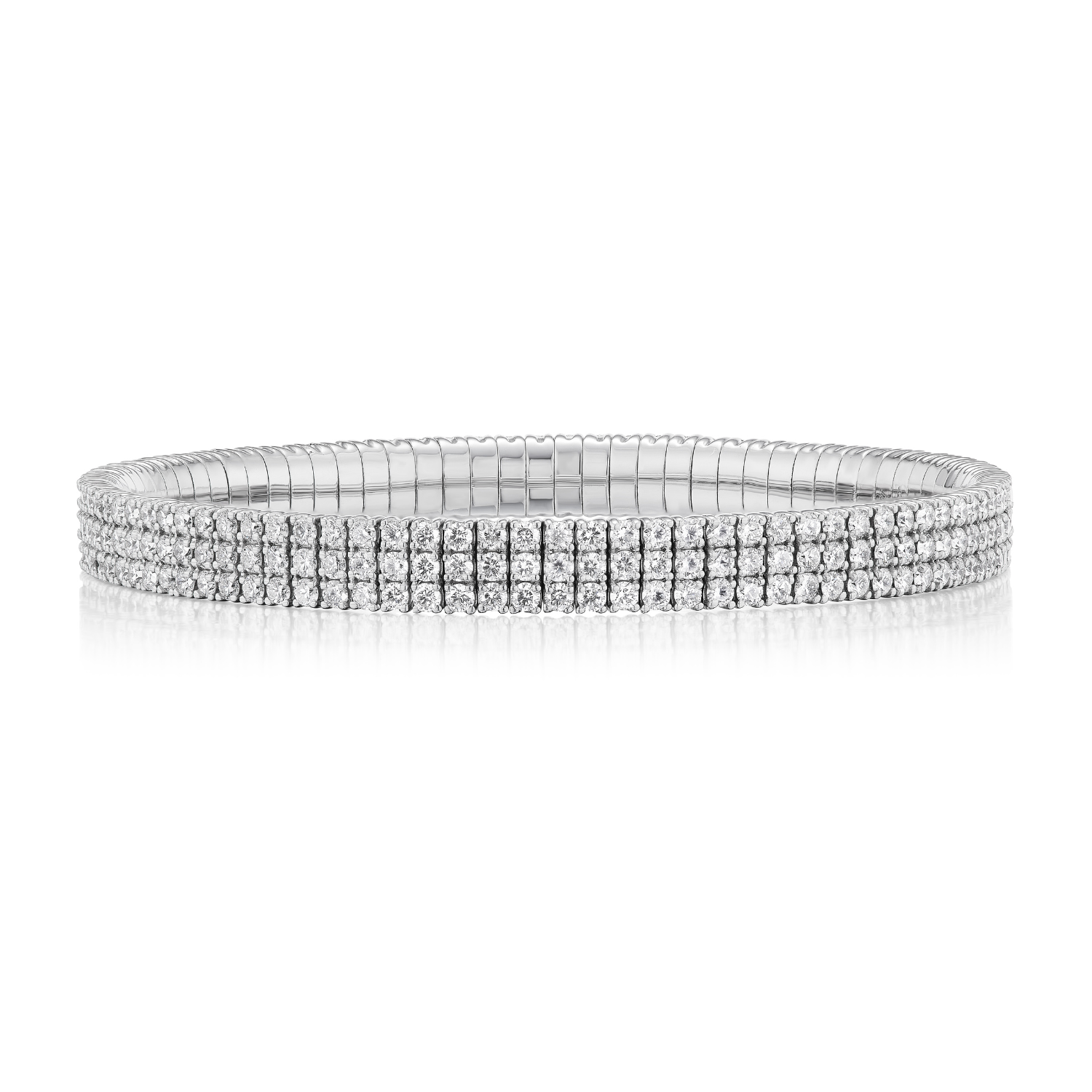 Triple Row Stretch Bracelet – David Weisz