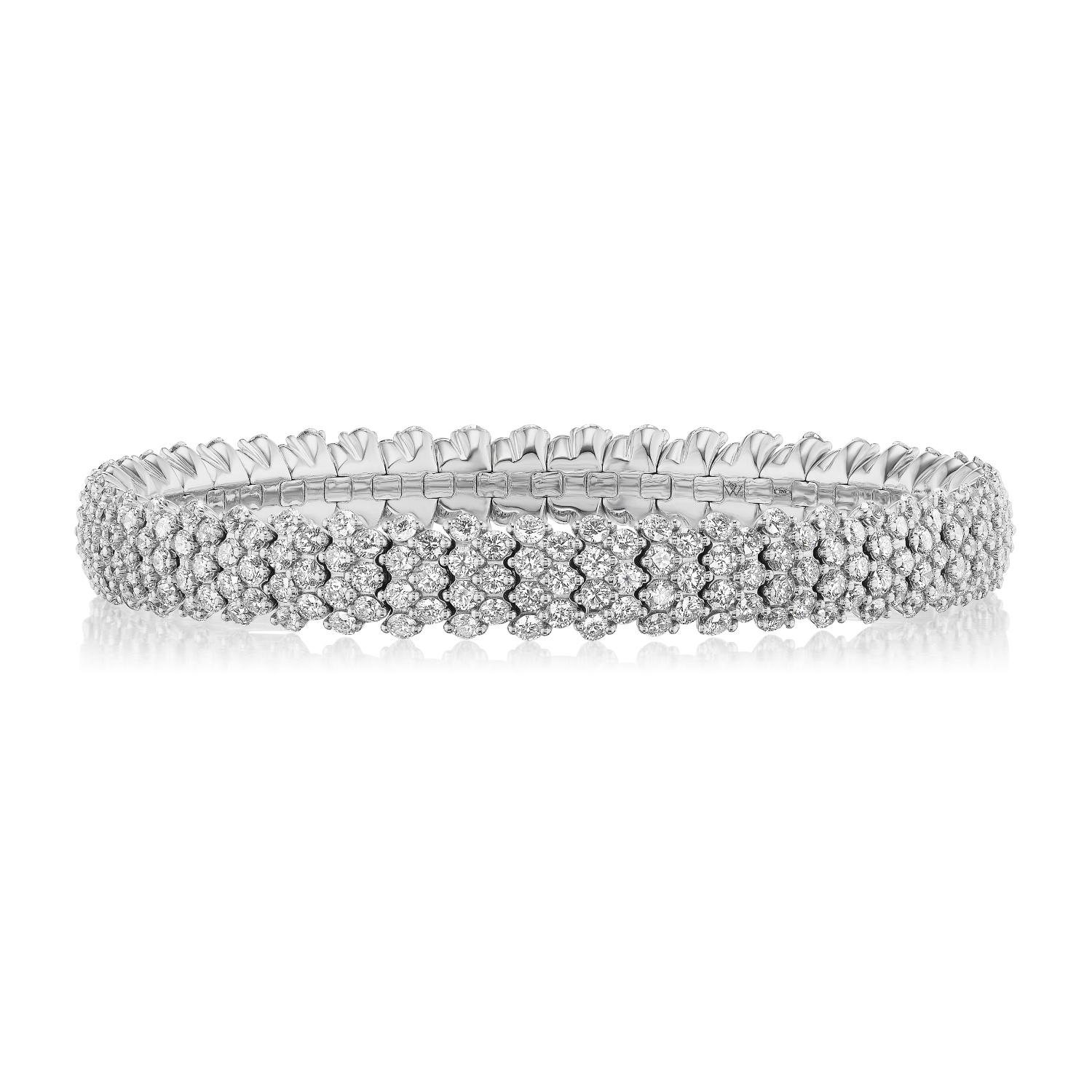 Multi Row Stretch Bracelet – David Weisz