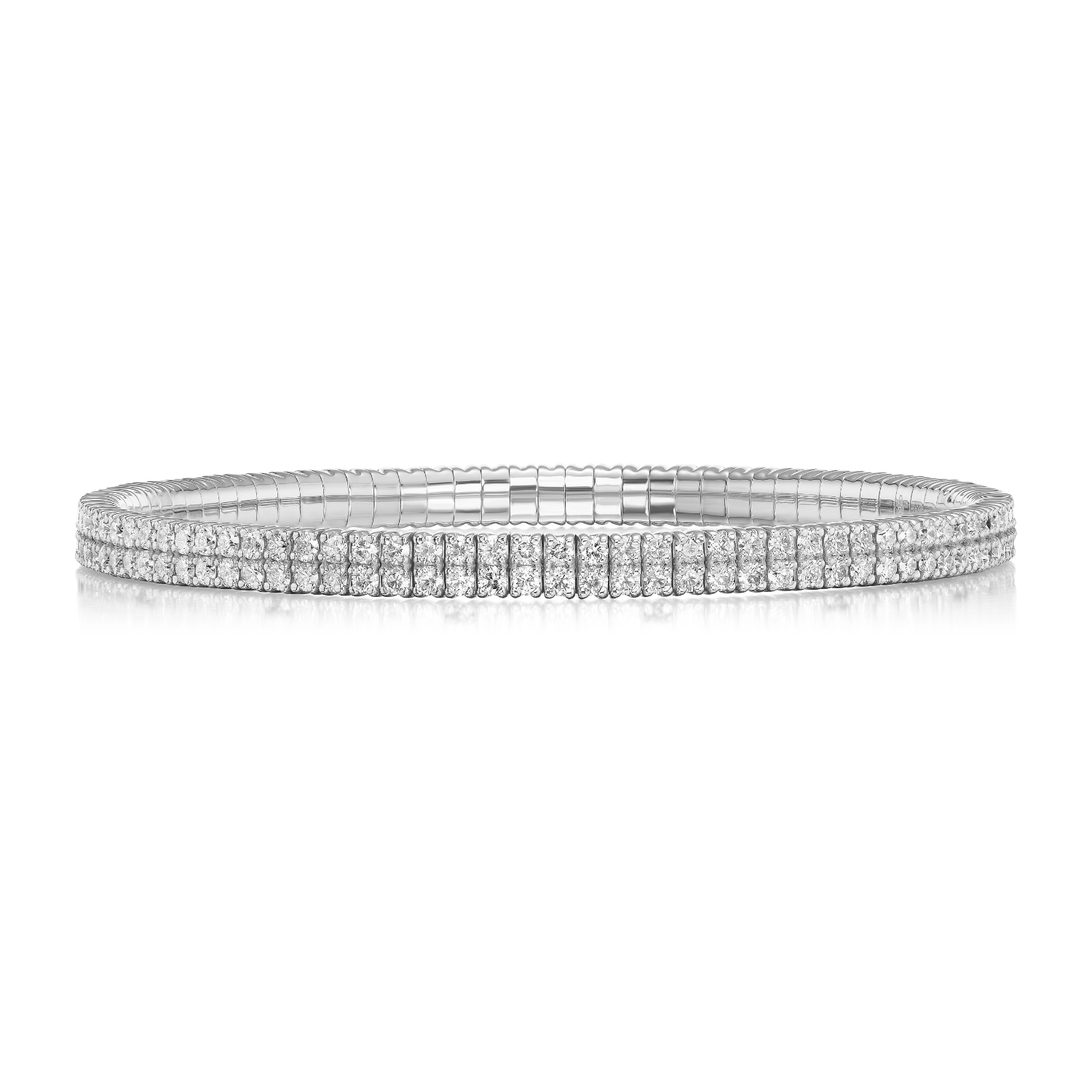 Double Row Stretch Bracelet – David Weisz